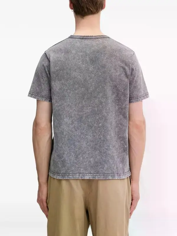 BEAMS Acid-wash T-shirt