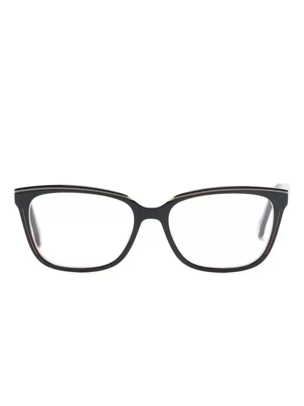 Carolina Herrera Polished-effect Cat-eye Glasses