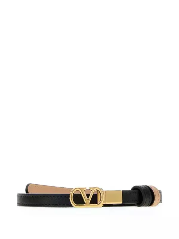 Valentino Garavani Vlogo Signature Reversible Belt - Black
