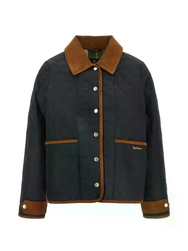 Barbour Ainsdale Patchwork Quilted Jacket - Blue