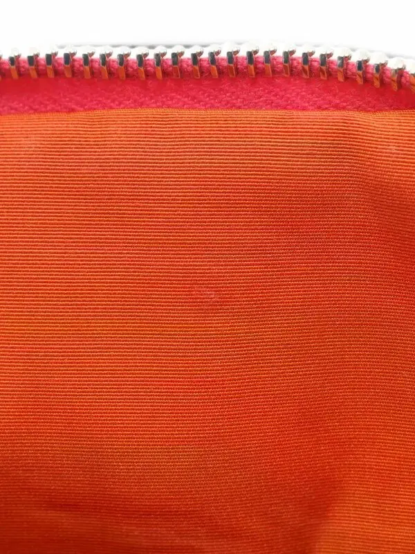 Hermès 2010s 15 Mini Hibiscus Polide Makeup Bag