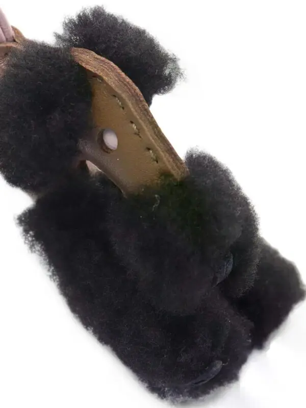 Hermès Shearling Poodle Bag Charm - Brown