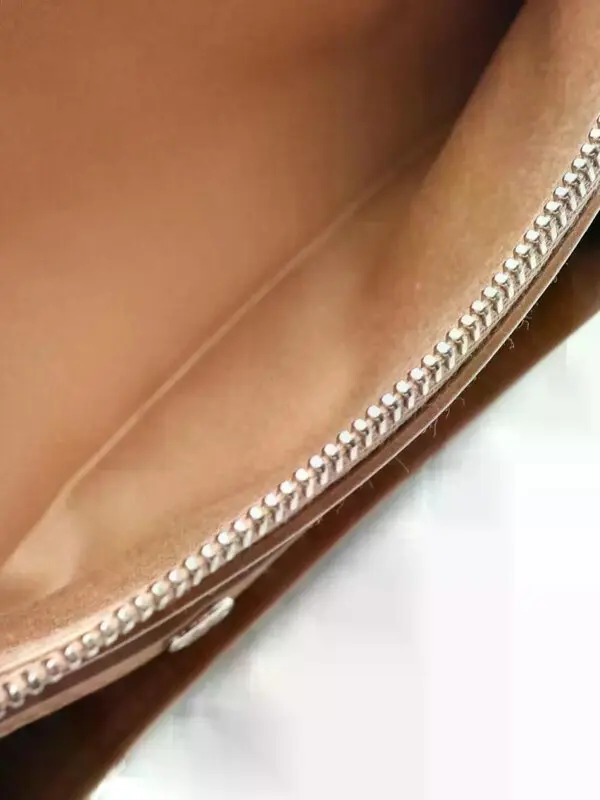 Miu Miu Logo-embossed Leather Clutch Bag