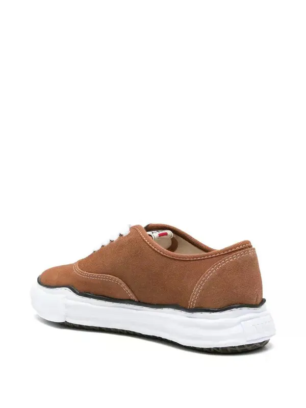 Mihara Yasuhiro Suede Lace-up Sneakers