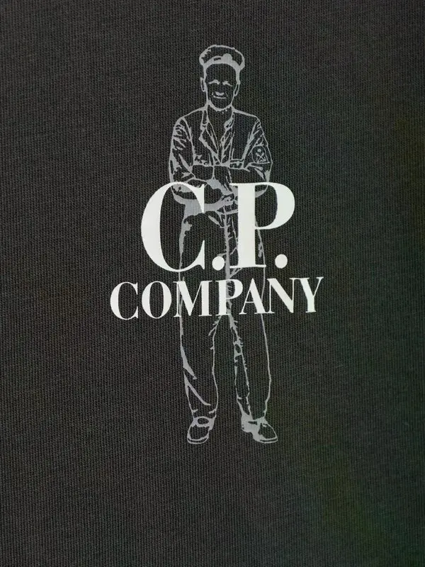 C.P. COMPANY Logo-print T-shirt