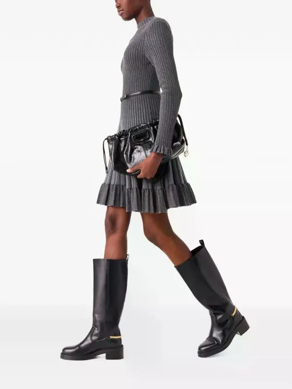 Maje Short Gradient Knit Dress
