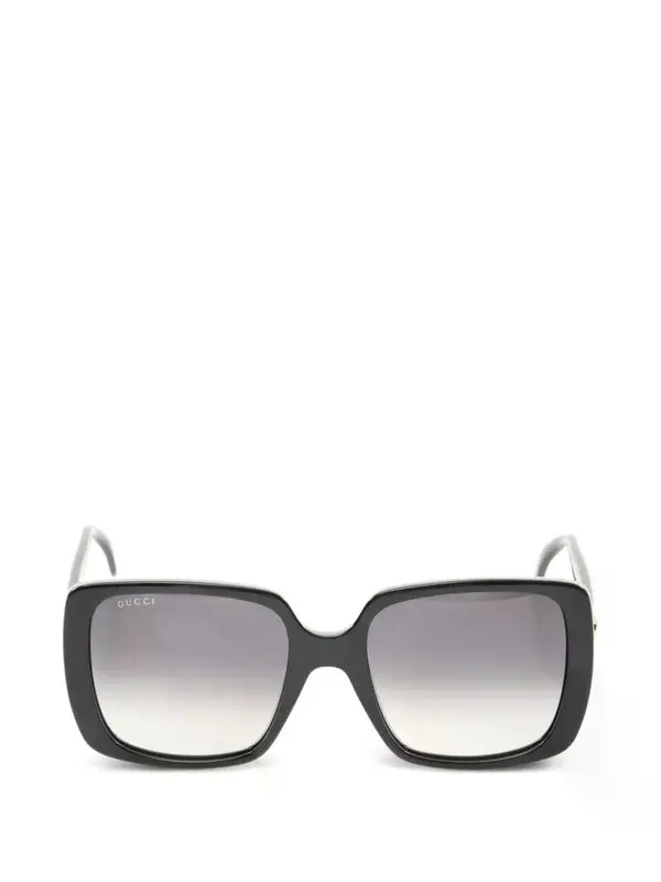 Gucci Square Frame Sunglasses - Black