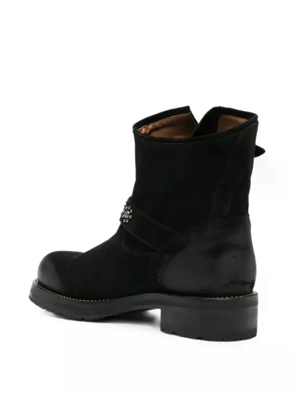 SECOND / LAYER Rider Buckled Boots