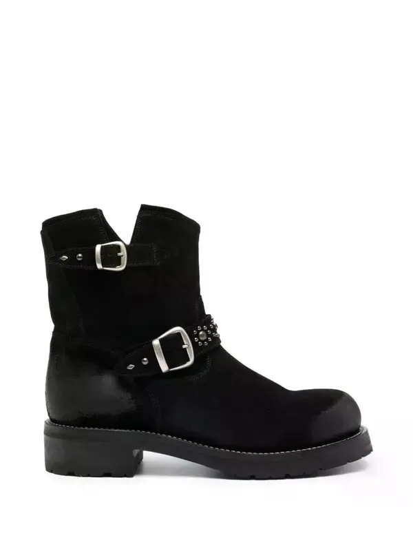 SECOND / LAYER Rider Buckled Boots