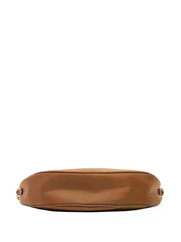 Prada Re-nylon Demi-lune Satchel With Saffiano Leather Trim