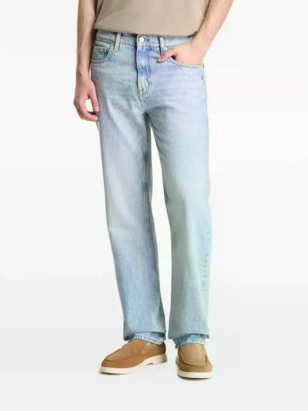 Tommy Hilfiger Faded Straight-leg Jeans
