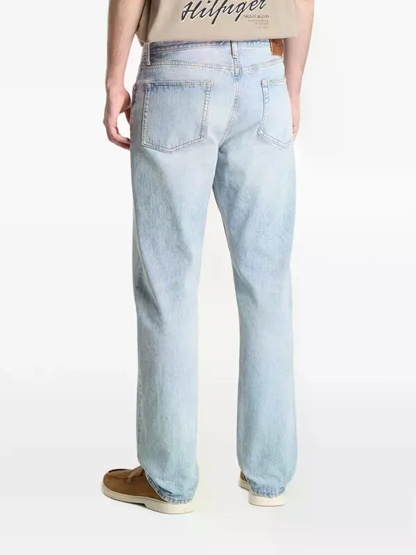 Tommy Hilfiger Faded Straight-leg Jeans