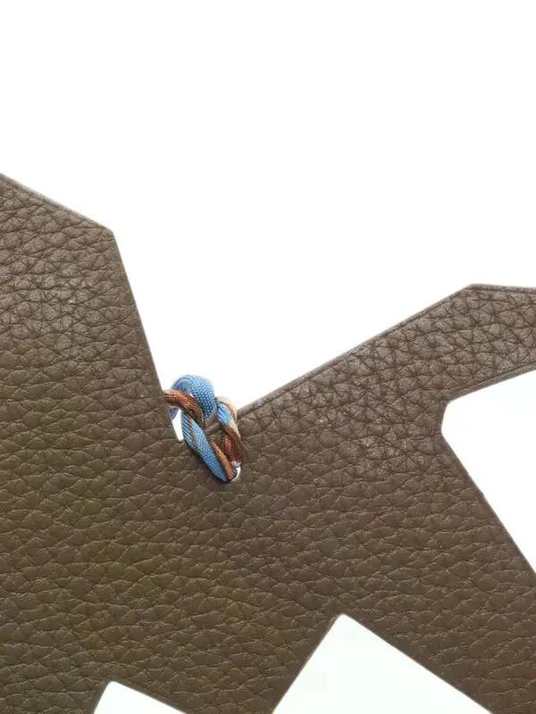 Hermès 2000s Petit Ash Origami Bag Charm - Pink