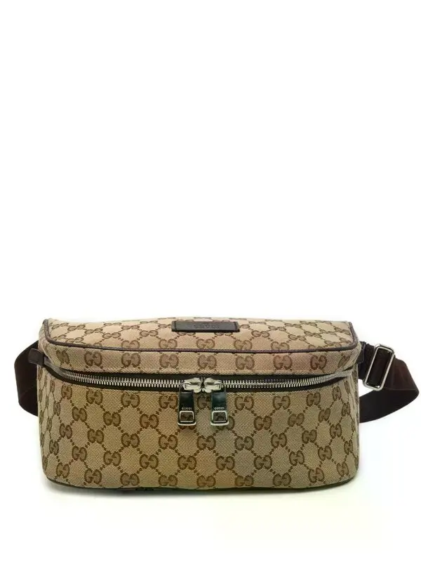 Gucci Gg Canvas Waist Pouch Belt Bag