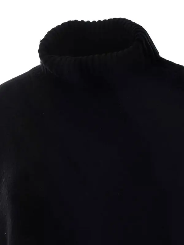 Pinko Ribbed Roll-neck Wool Sweater