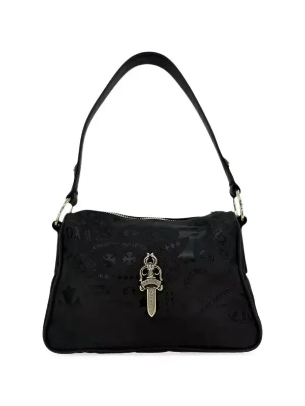 Chrome Hearts Stencil-print Dagger-pendant Tote Bag - Black