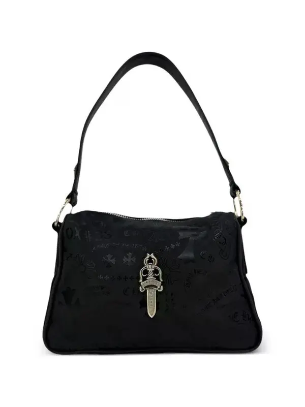 Chrome Hearts Stencil-print Dagger Pendant Tote Bag