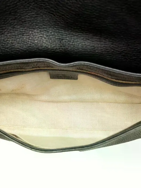 Gucci Soho Chain Flap Crossbody Bag - Black