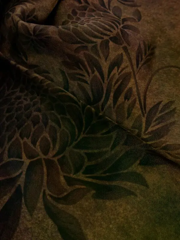 FERRAGAMO Floral-print Silk Scarf