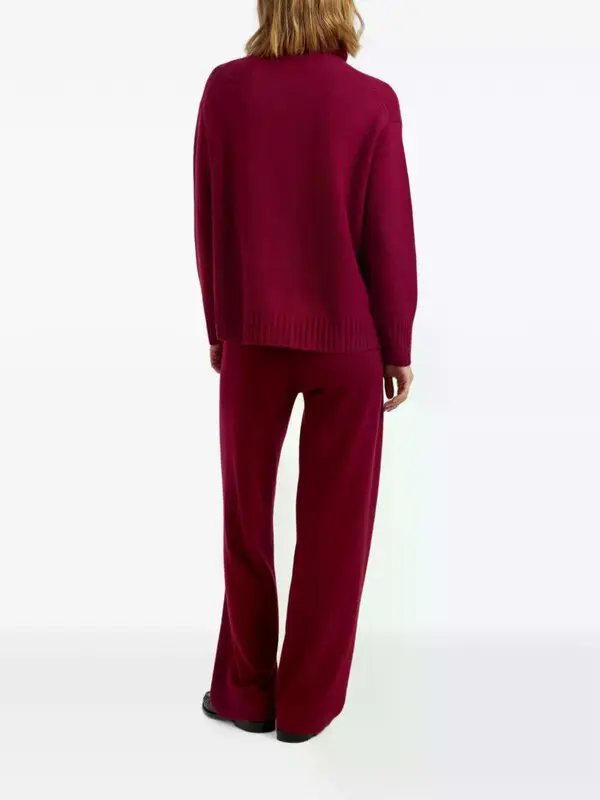Chinti & Parker Ribbed-knit Roll-neck Sweater
