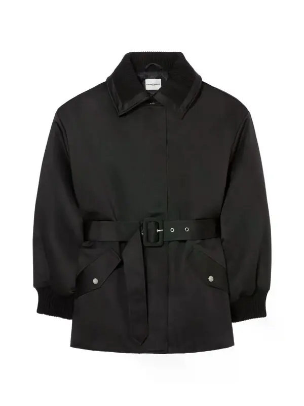 Claudie Pierlot Satin Puffer Coat