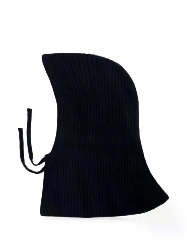 Pinko Ribbed Knit Balaclava