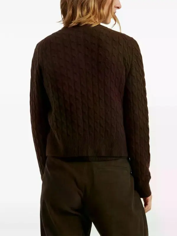 Chinti & Parker Cable-knit Cashmere Cardigan