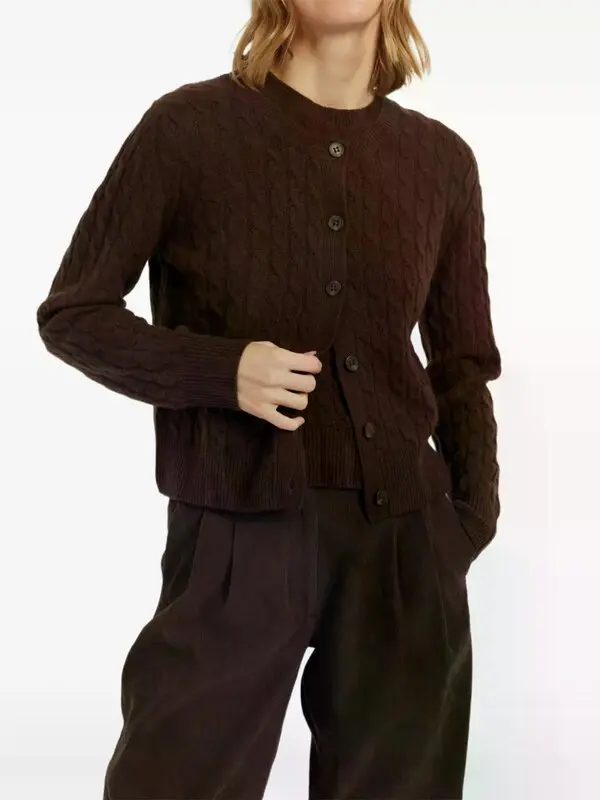Chinti & Parker Cable-knit Cashmere Cardigan