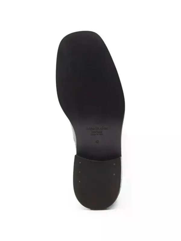 Acne Studios Square-toe Leather Loafers