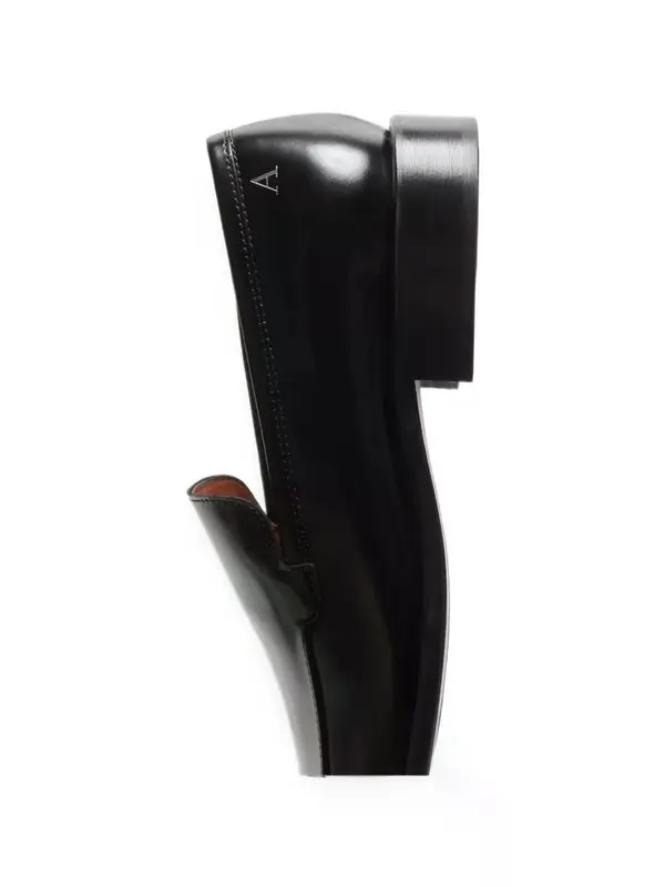 Acne Studios Square-toe Leather Loafers