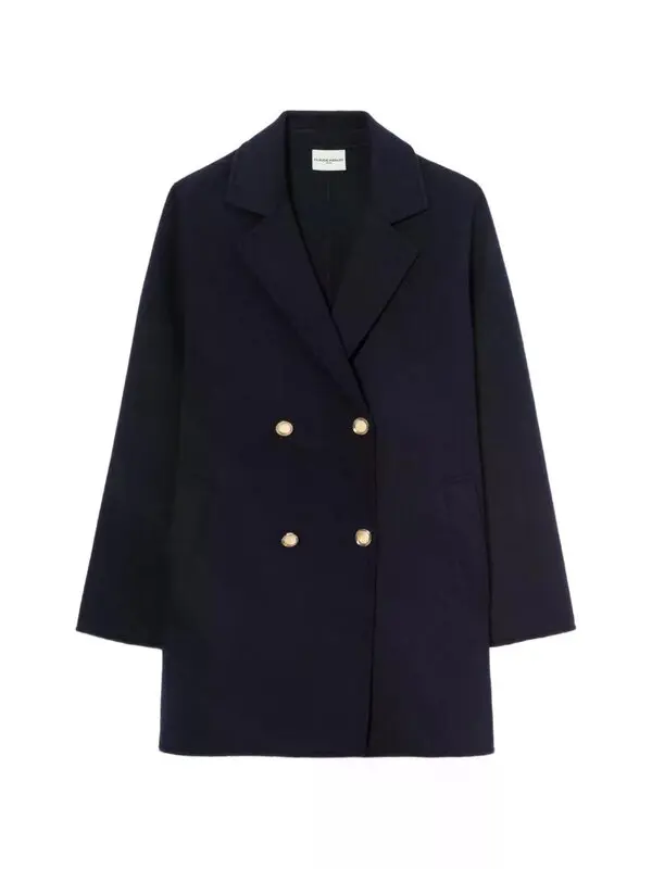 Claudie Pierlot Tailored Collar Wool Coat