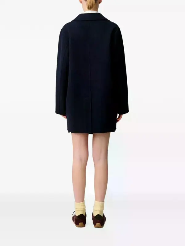 Claudie Pierlot Tailored Collar Wool Coat