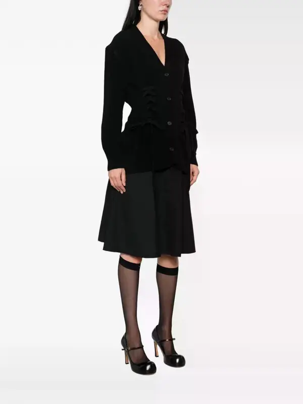 Simone Rocha Lace-up Cardigan