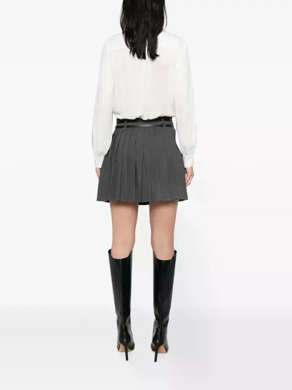 Liu Jo Belted Pleated Midi Dresse
