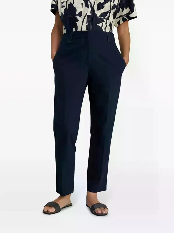 Brunello Cucinelli Monili Chain-embellished Straight Trousers