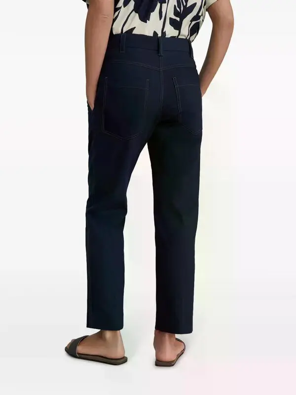 Brunello Cucinelli Monili Chain-embellished Straight Trousers
