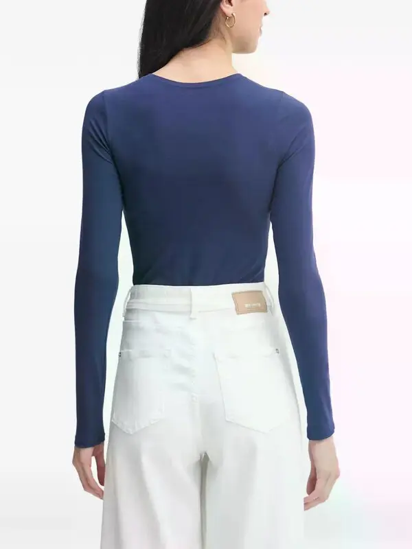 Polo Ralph Lauren Embroidered Long-sleeve Bodysuit