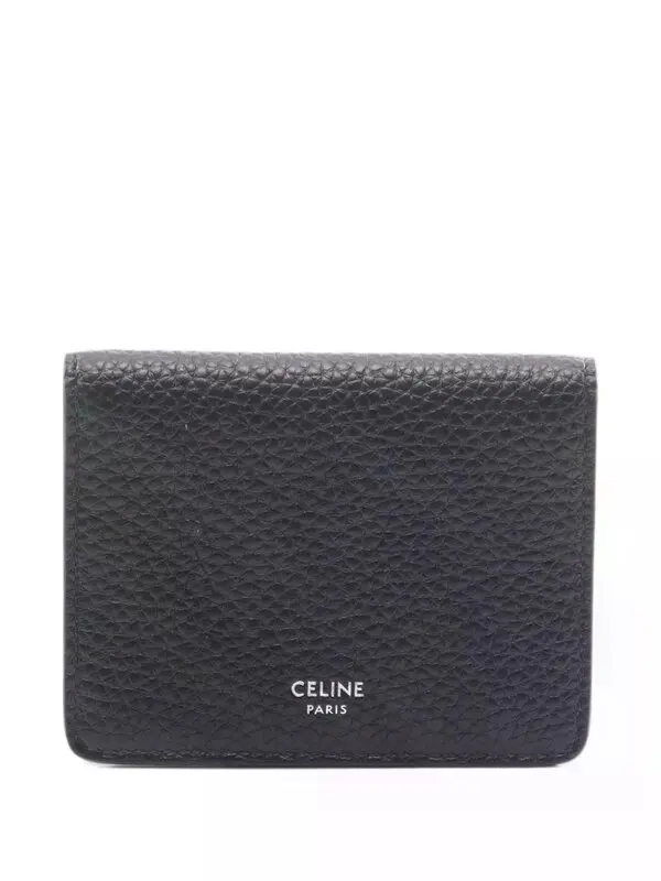 Celine 2020s Bifold Leather Card Holder