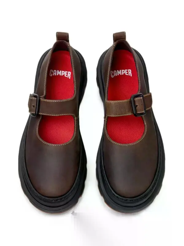 Camper Brutus+ Buckle-fastening Ballet Flats