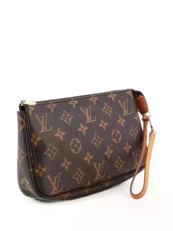 LOUIS VUITTON Pochette Accessoires Monogram Canvas Clutch Bag