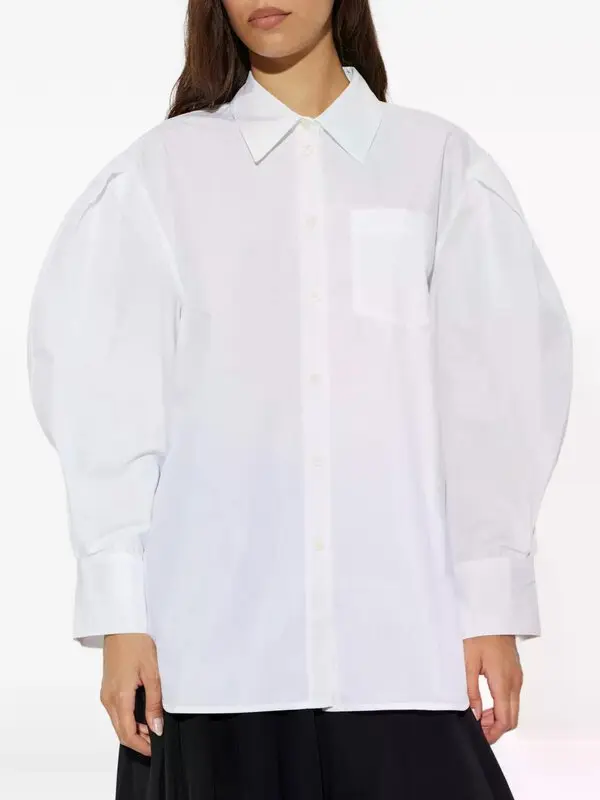 GANNI Puff-sleeve Shirt