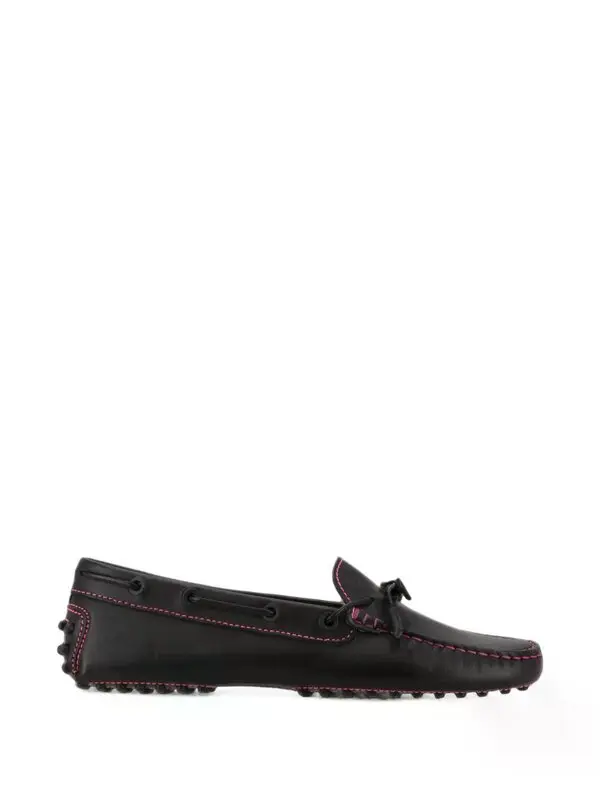 TOD'S Gommino Contrast-stitched Loafers