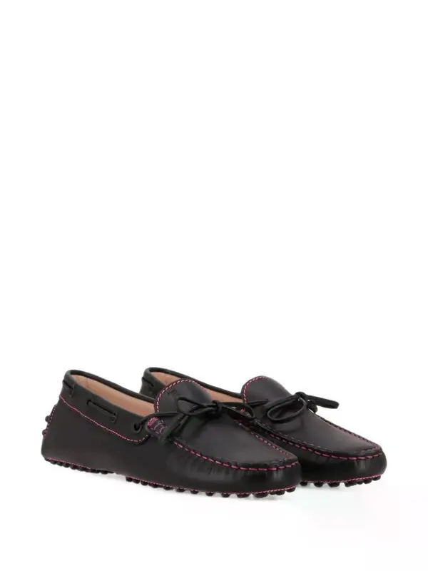 TOD'S Gommino Contrast-stitched Loafers