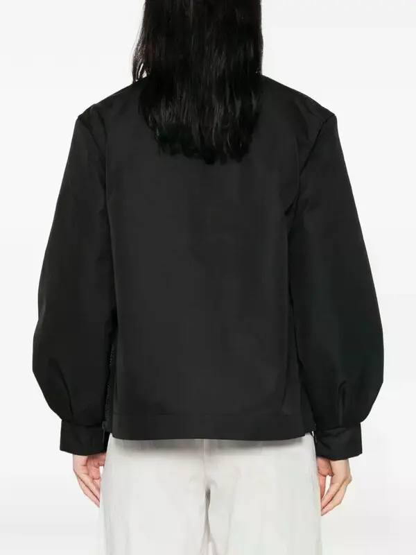 MACRON Balloon Sleeve V-neck Jacket