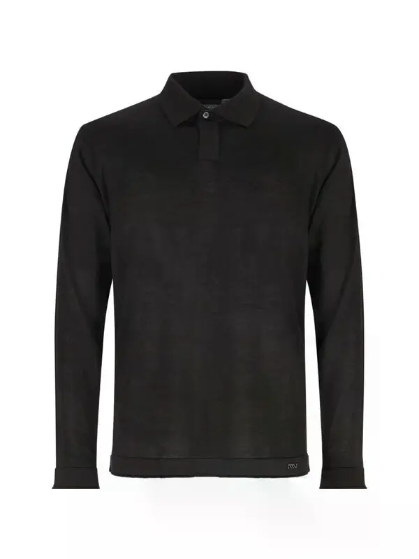 MASSIMO OSTI STUDIO Long-sleeve Polo Shirt