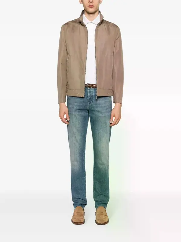 Brunello Cucinelli High-neck Zip-up Jacket