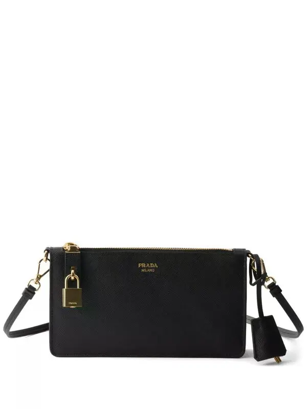 Prada Saffiano Leather Smartphone Pouch
