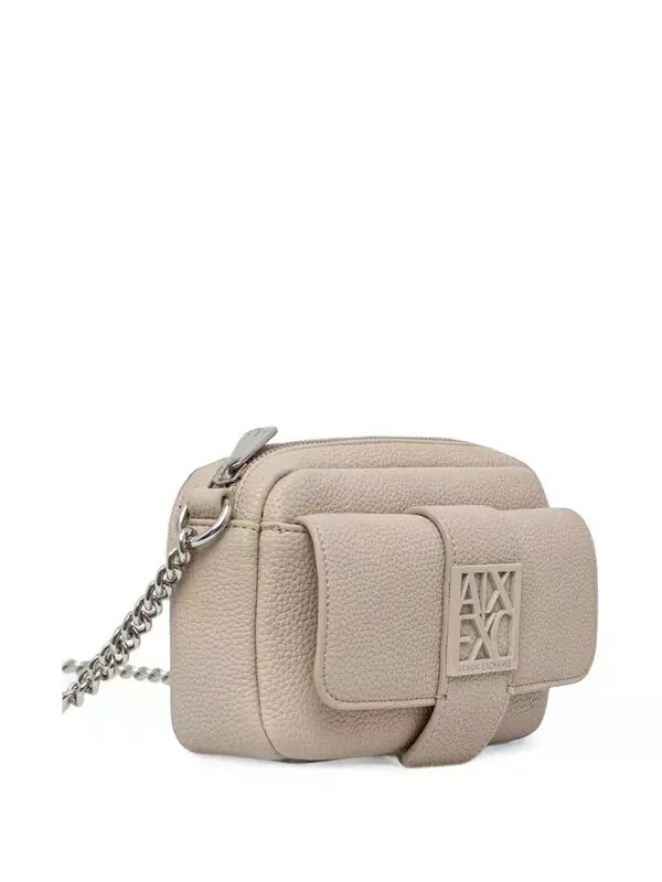 Armani Exchange Camera Bag With Logo Plaque