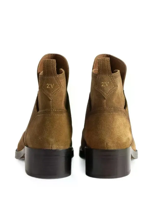 Zadig&Voltaire Igata Suede Chelsea Ankle Boots
