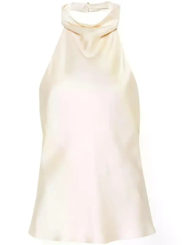 ANINE BING Eliana Halterneck Top